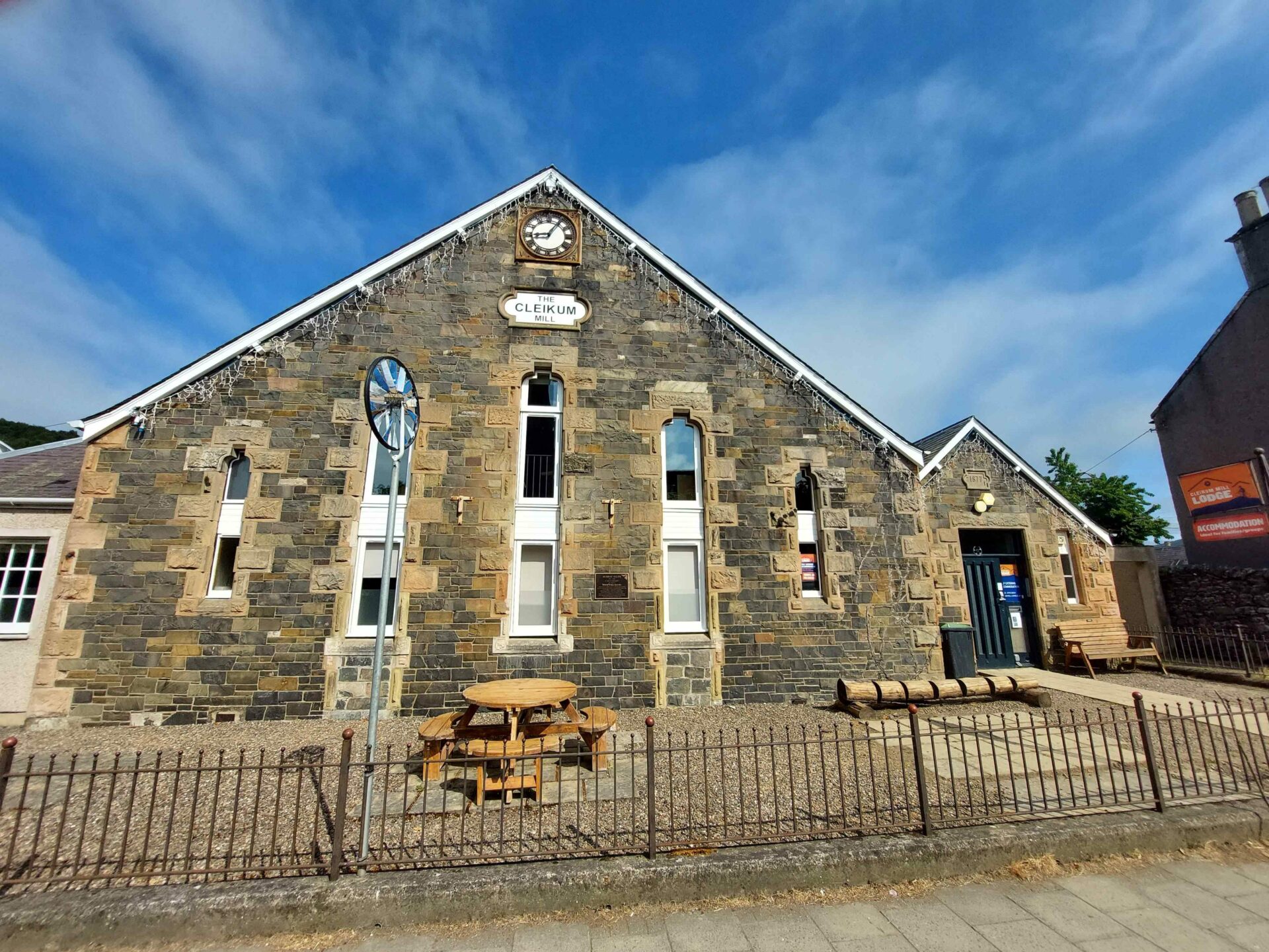 Upper Mill Facilities. - Cleikum Mill Lodge - Self Catering ...